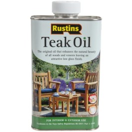 Rustins teak olie | 1 liter | Rustins | DL476 bij Chefstore.nl Horeca